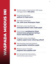 Waspada Penipuan yang Mengatasnamakan Direktorat Jenderal Pajak | Direktorat Jenderal Pajak